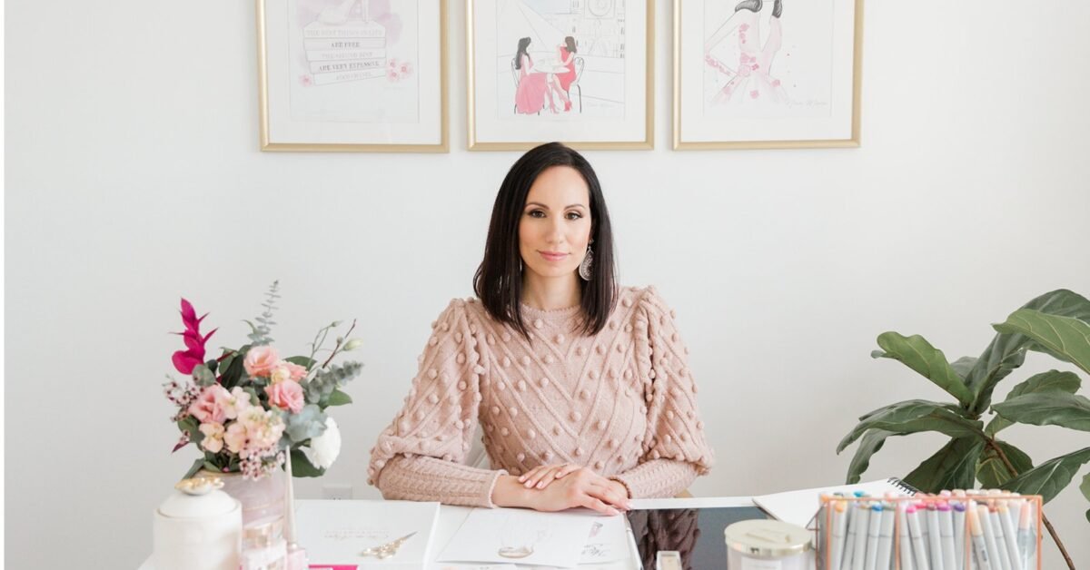Interview with Nina Maric – The Artist Behind the Brand Chic on Paper ...